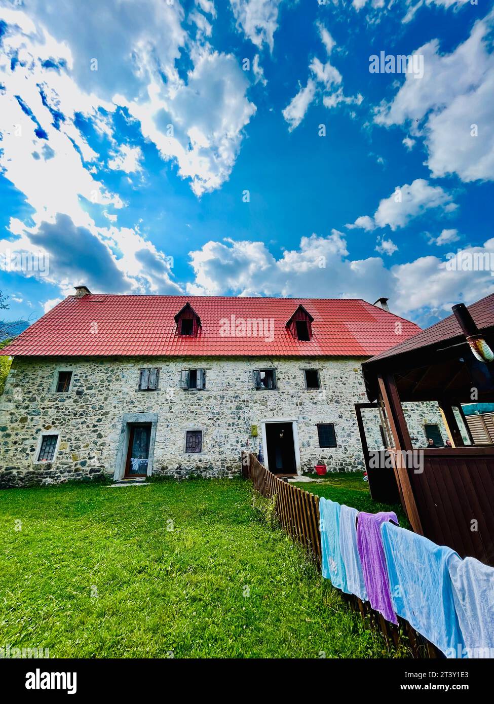 Beautiful guest house in the valley of Theth national park, Albania ...