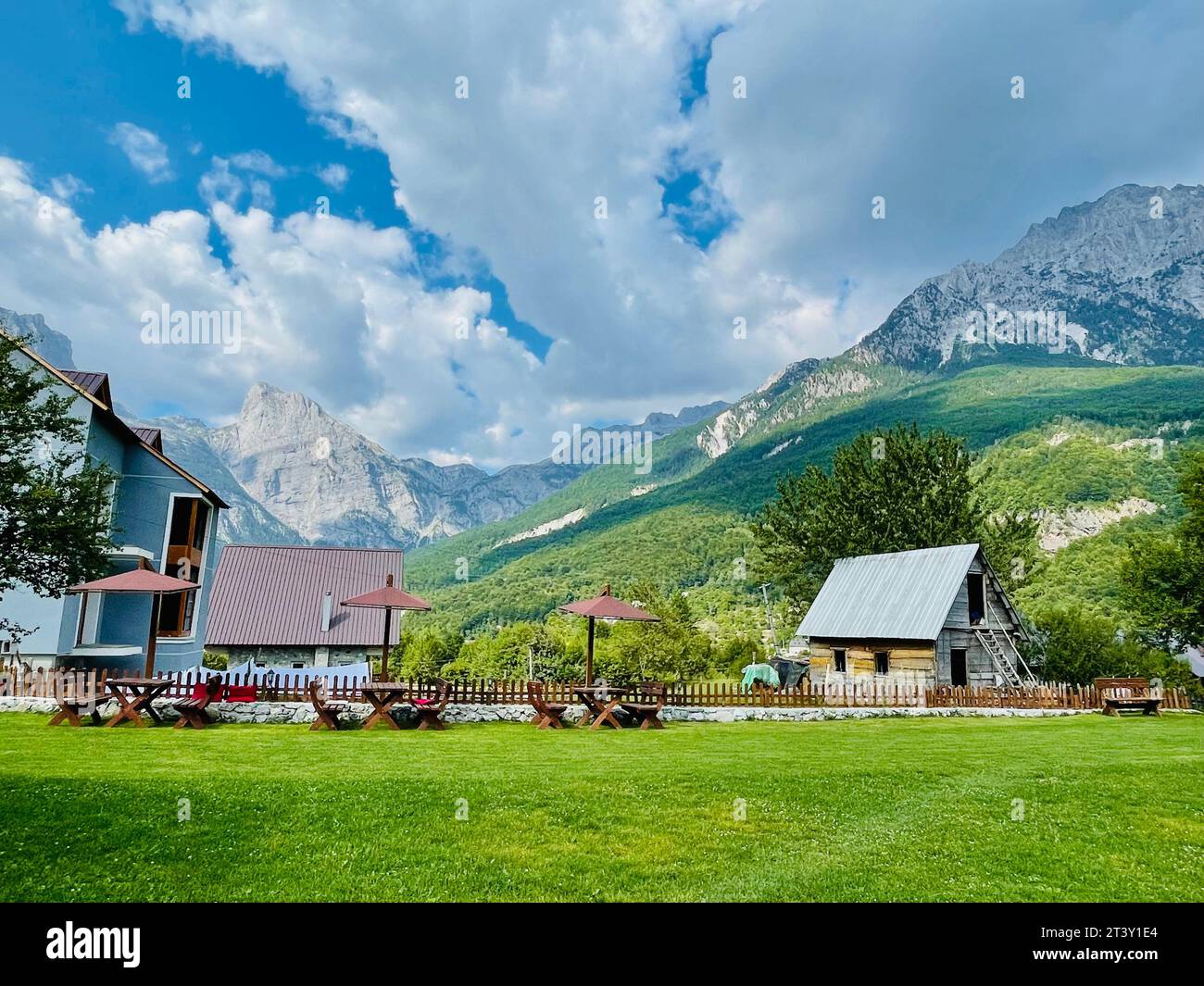 Beautiful guest house in the valley of Theth national park, Albania ...