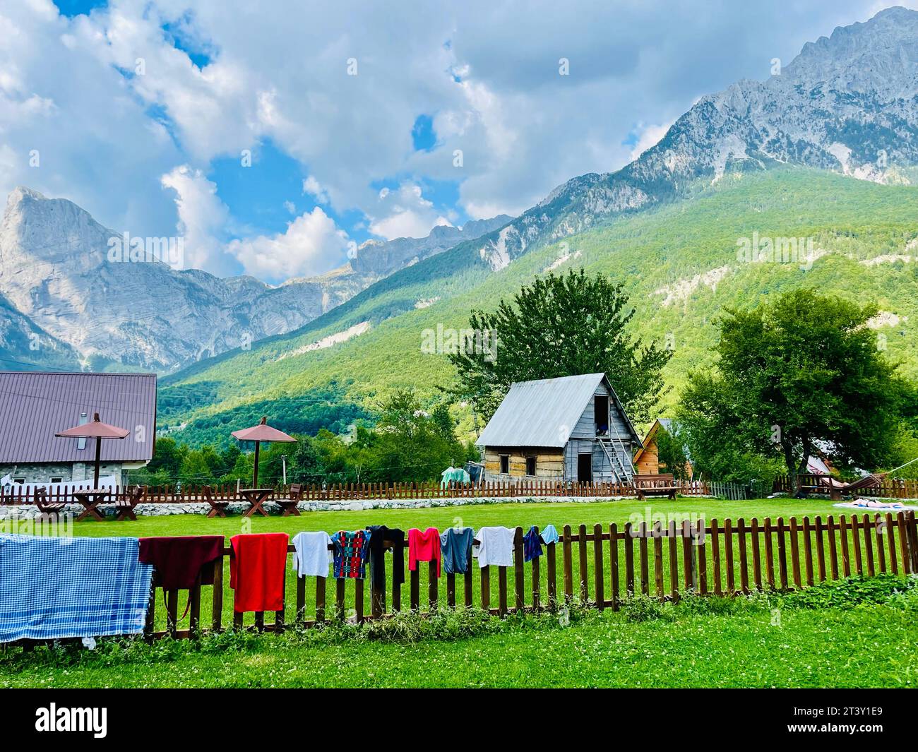 Beautiful guest house in the valley of Theth national park, Albania ...