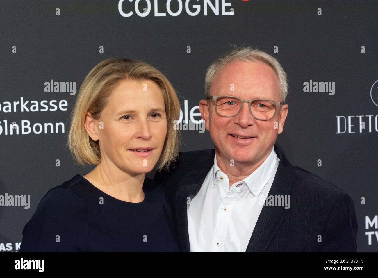Cologne, Germany. 26th Oct, 2023. Susan Link and her husband, Wolfgang ...