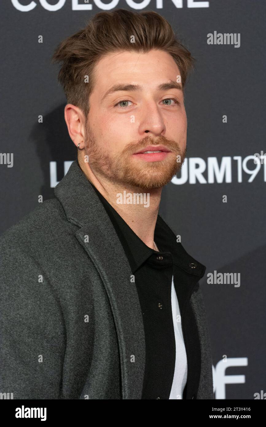 Cologne, Germany. 26th Oct, 2023. Dominik Flade, a German actor, is ...