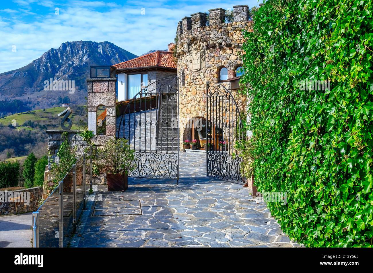 Rural Puebloastur Eco-Resort Hotel & Spa located in Cofino village ...