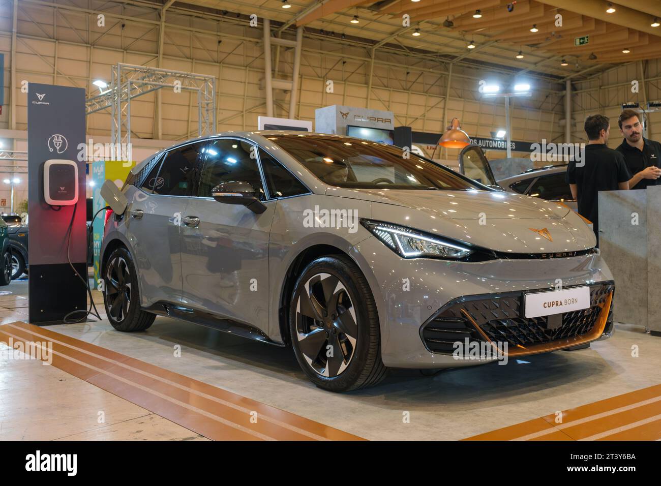 Cupra Born electric car at ECAR SHOW - Hybrid and Electric Motor Show ...