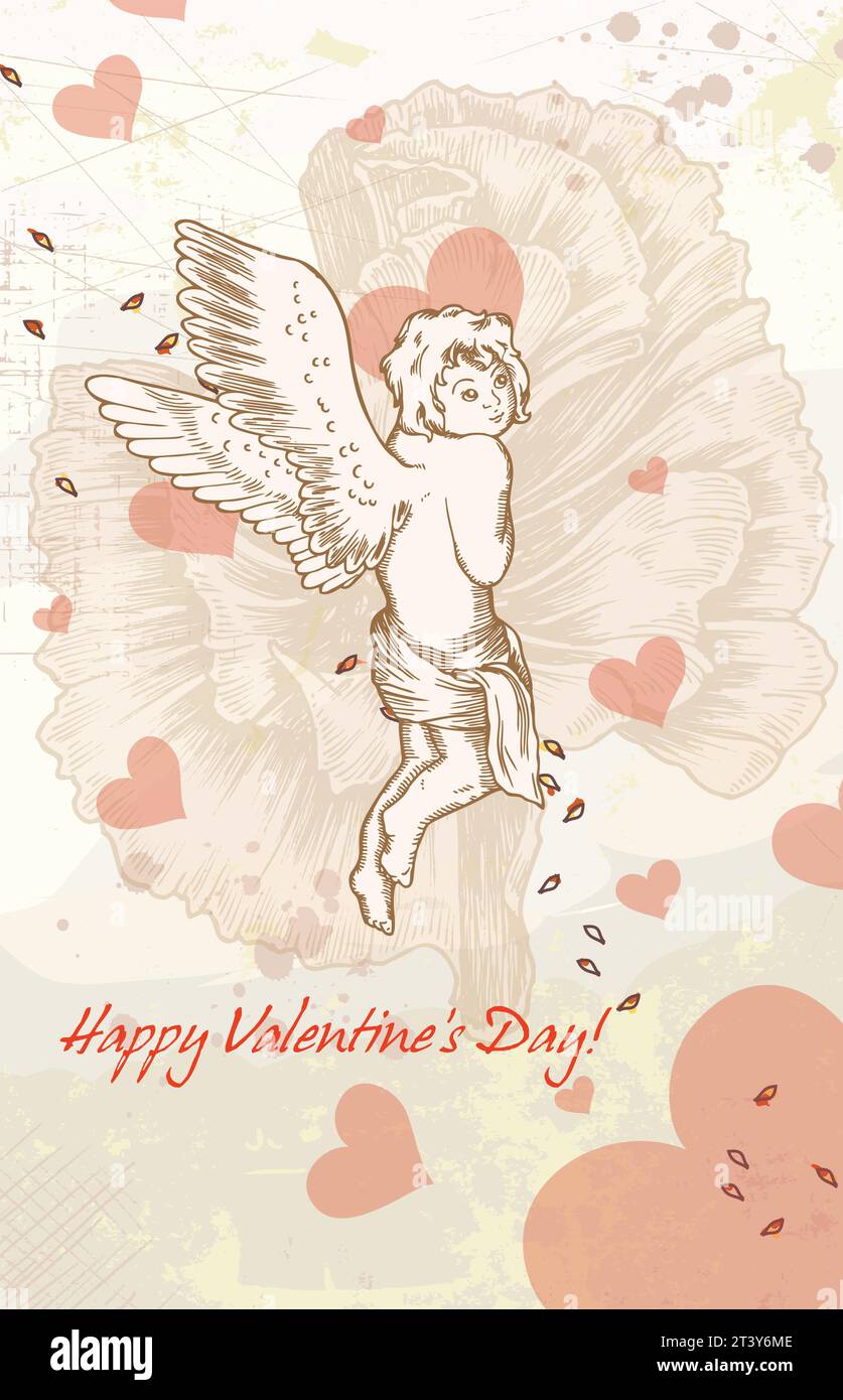 Valentines day background Royalty Free Vector Image Stock Vector Image ...