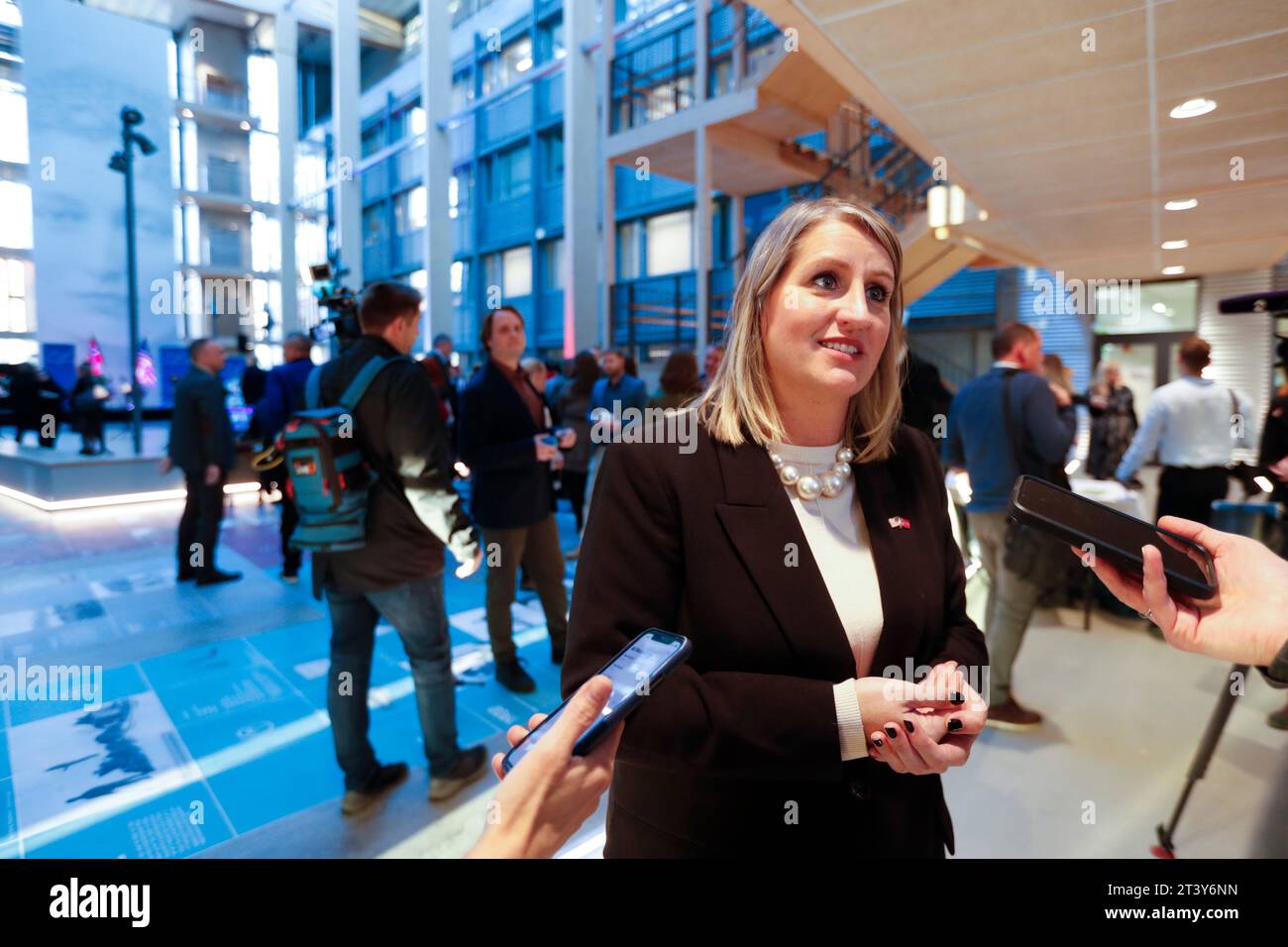 Tromsø 20231027.The American Embassy in Norway is opening an office in ...