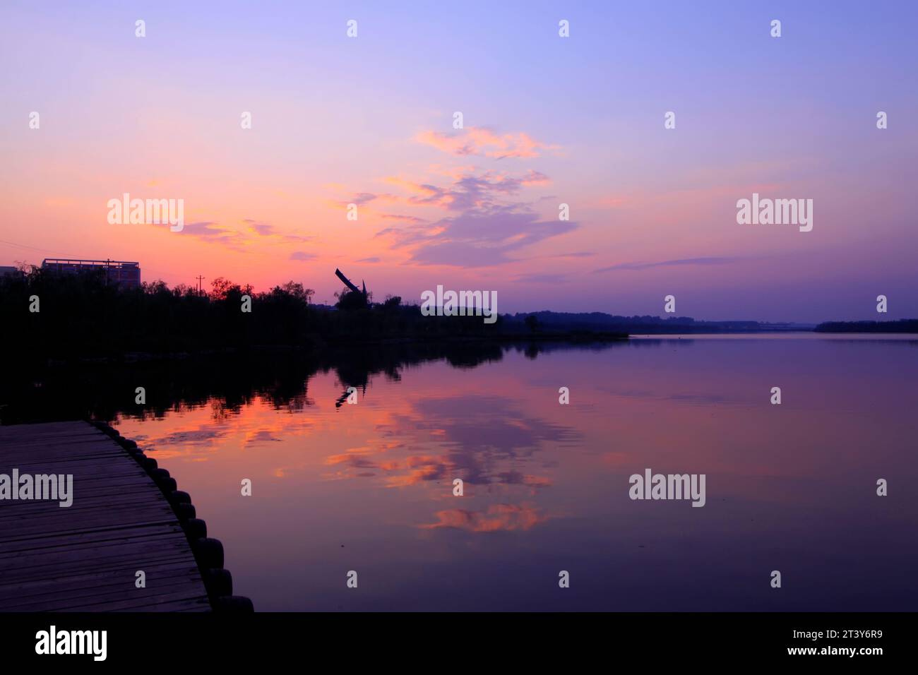 river at night in a park, closeup of photo Stock Photo - Alamy