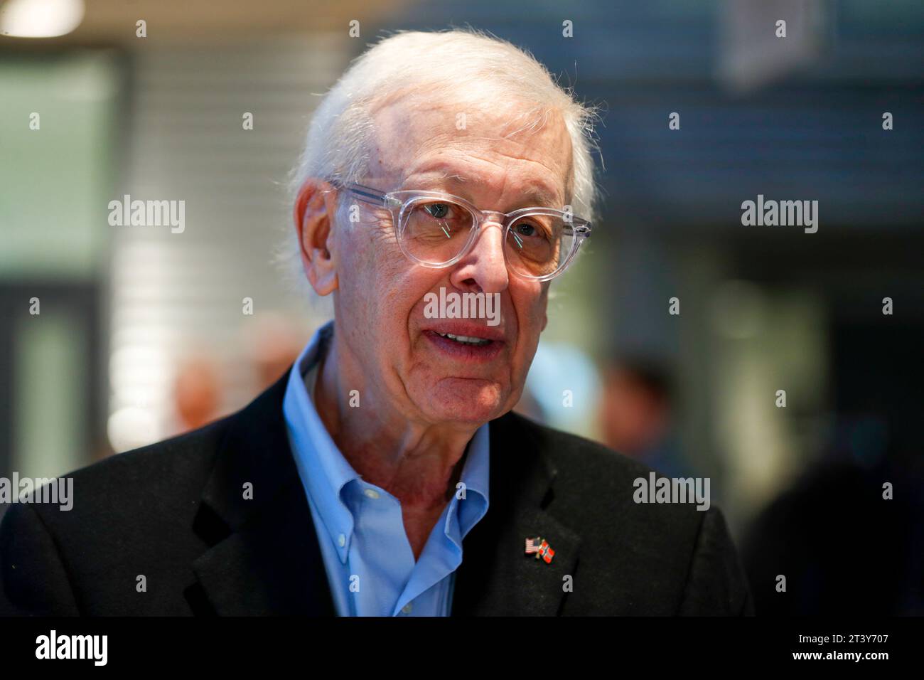 Tromsø 20231027.Marc Bennet Nathanson during the American Embassy in ...