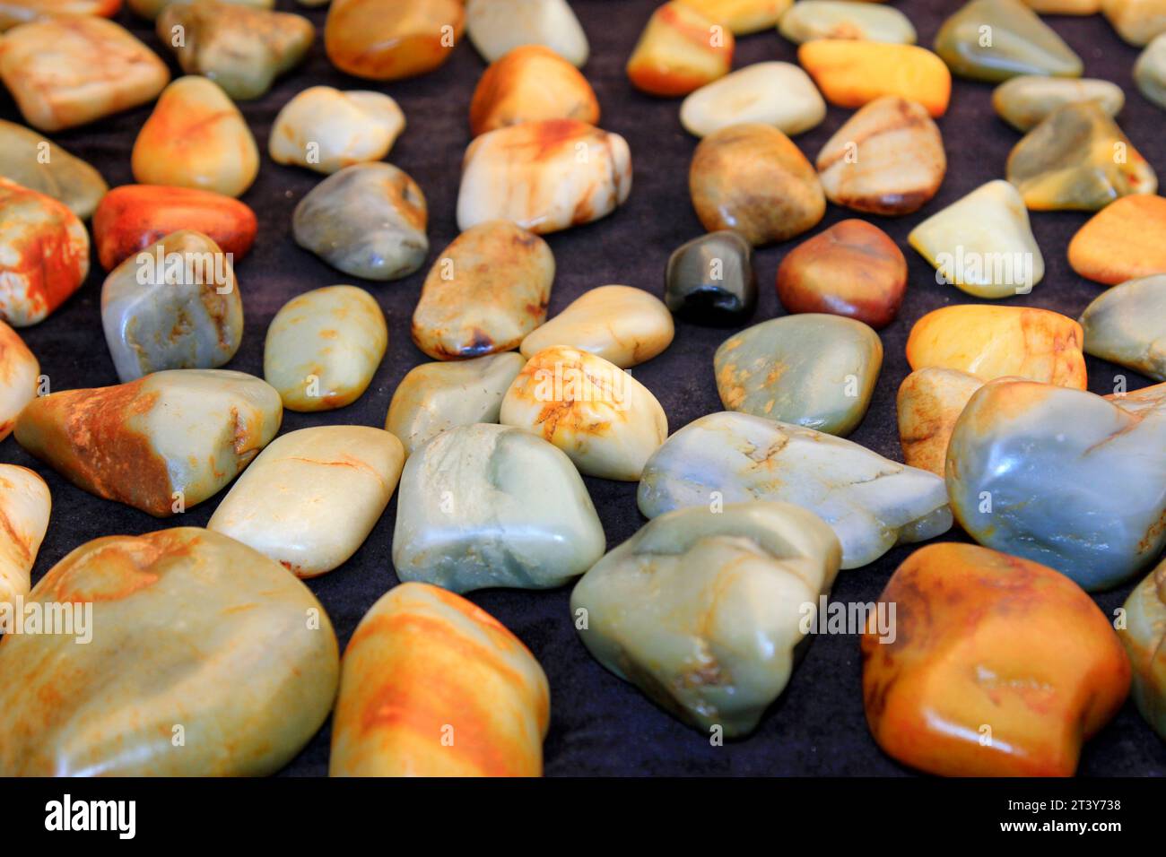 fine jade seed makings in a shop, closeup of photo Stock Photo - Alamy