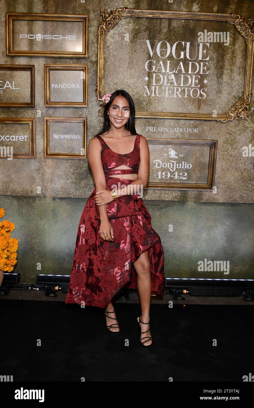 Mexico City, Mexico. 26th Oct, 2023. October 26, 2023, Mexico City, Mexico: Diana Flores Arenas ...