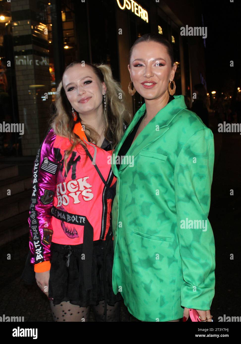 Arella und Joelina Drews bei der Verleihung der Bunte New Faces Award ...