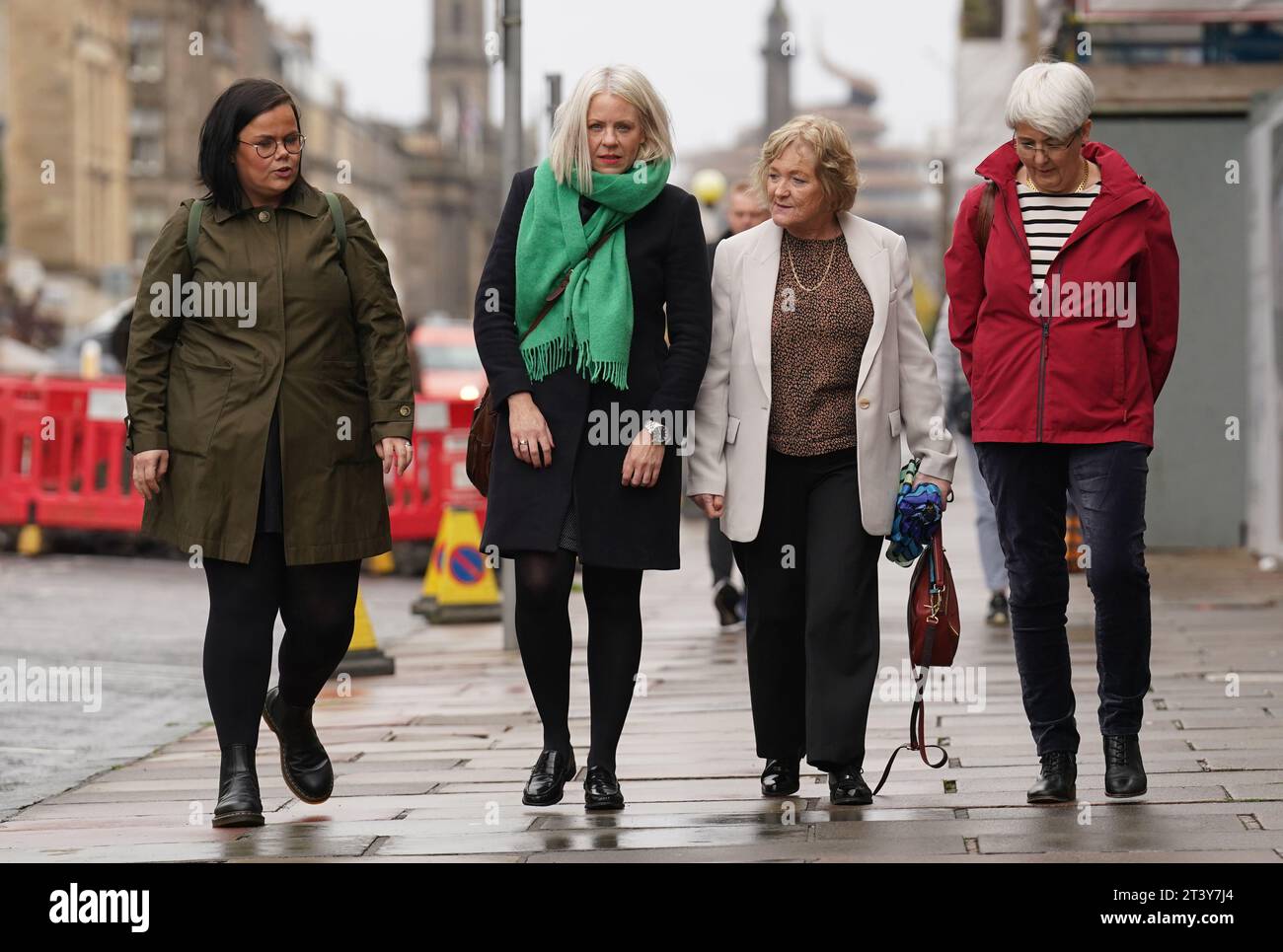 L-r Natasha Hamilton, Alison Leitch,Cathie Russell and Sheila Hall from ...