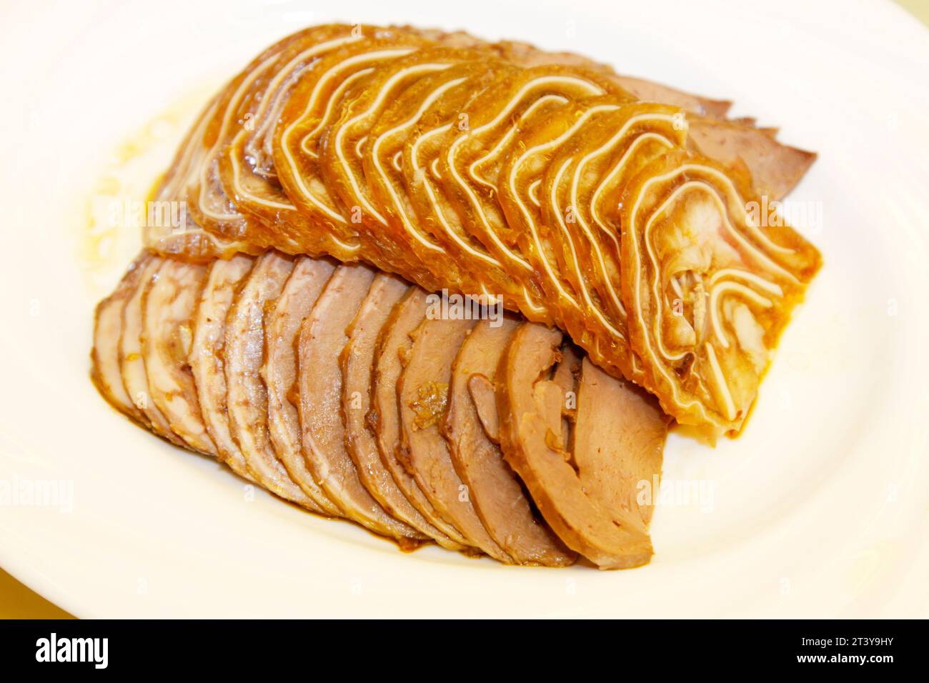 Meat cooked dishes with Chinese characteristics Stock Photo - Alamy