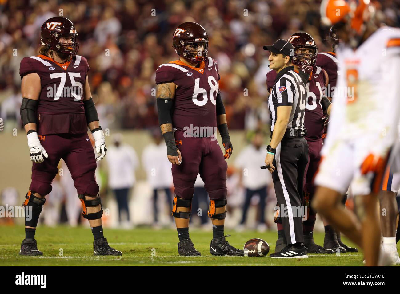 Blacksburg, USA. 26th Oct, 2023. October 26, 2023: Virginia Tech Hokies ...