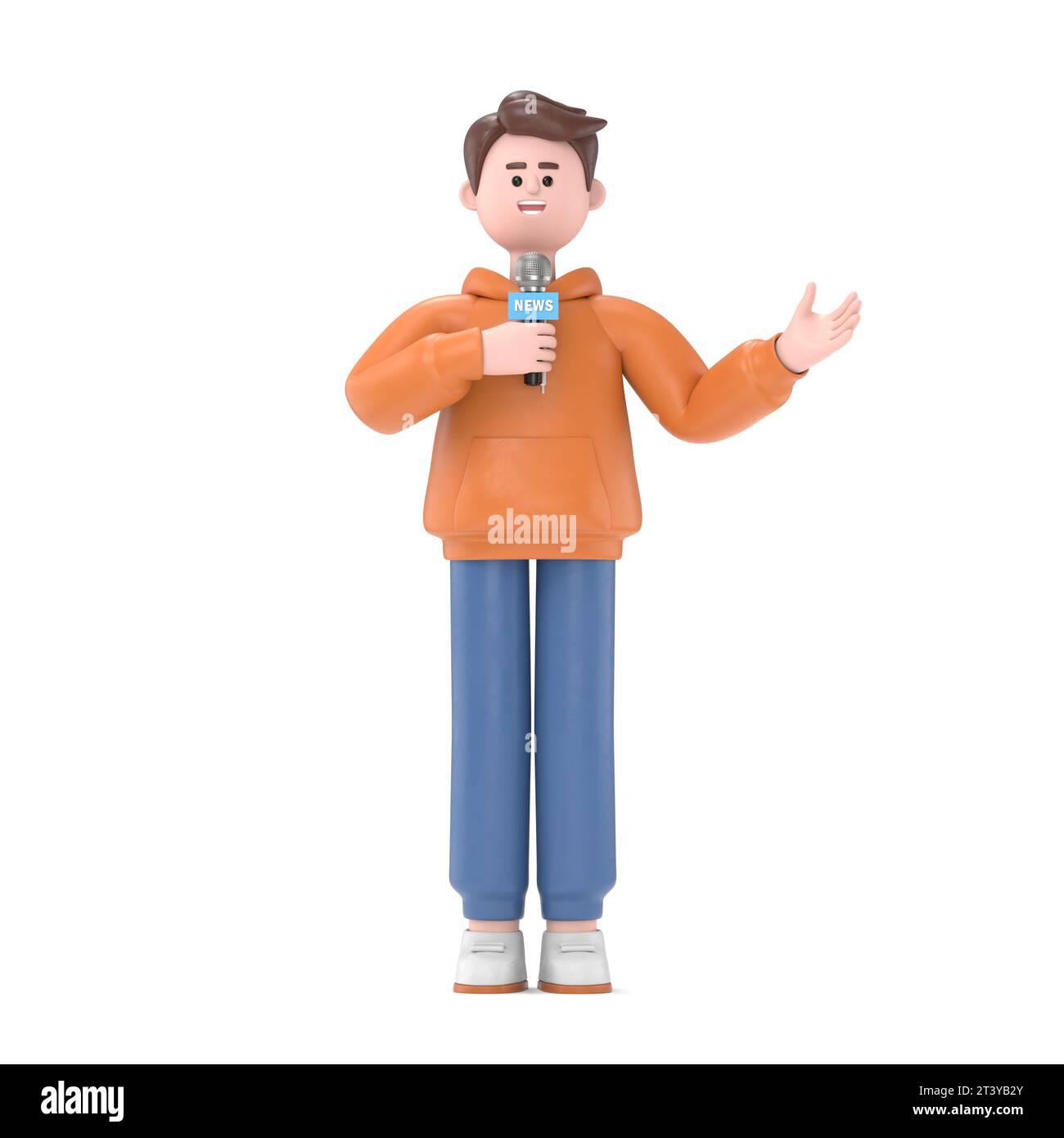 Asian tv presenter Cut Out Stock Images & Pictures - Alamy