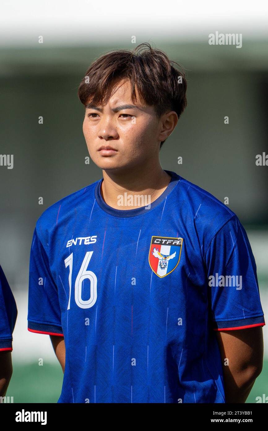 Perth, Australia. 26th Oct, 2023. Perth, Australia, October 26th 2023: Portrait of Lan Yu-Chieh ...