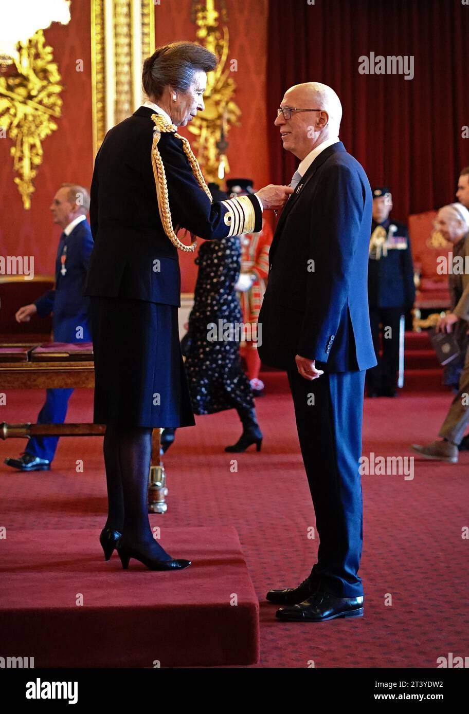 Mr. Kenneth Bruce, from Towersey, broadcaster, is made a Member of the ...