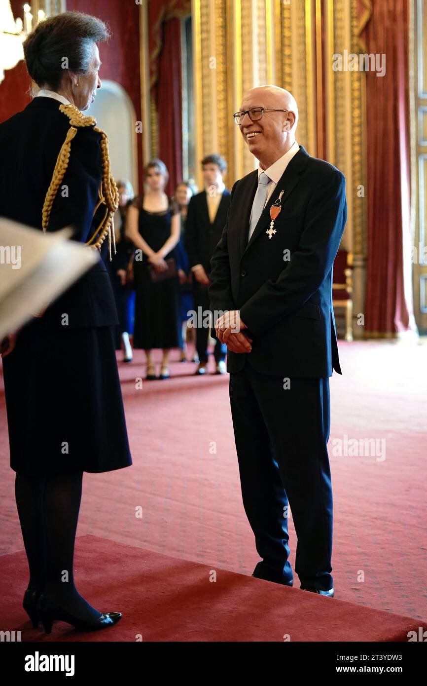 Mr. Kenneth Bruce, from Towersey, broadcaster, is made a Member of the ...