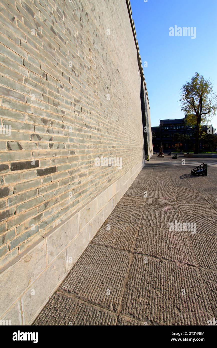 ancient walls in luan county, hebei province, china Stock Photo - Alamy