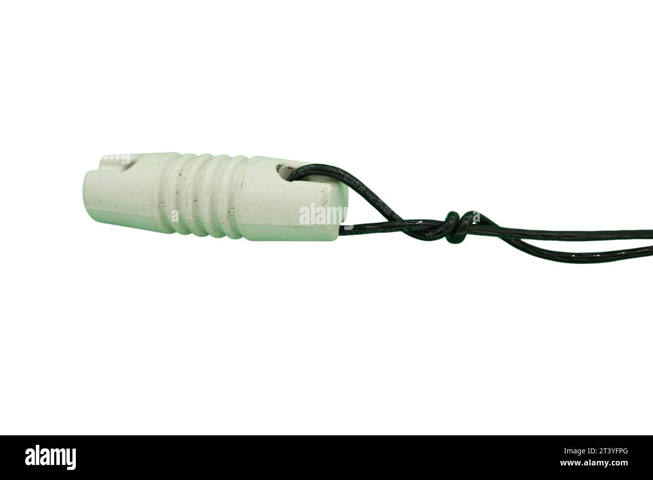 Insulators for ham radio wire dipole antennas Stock Photo - Alamy