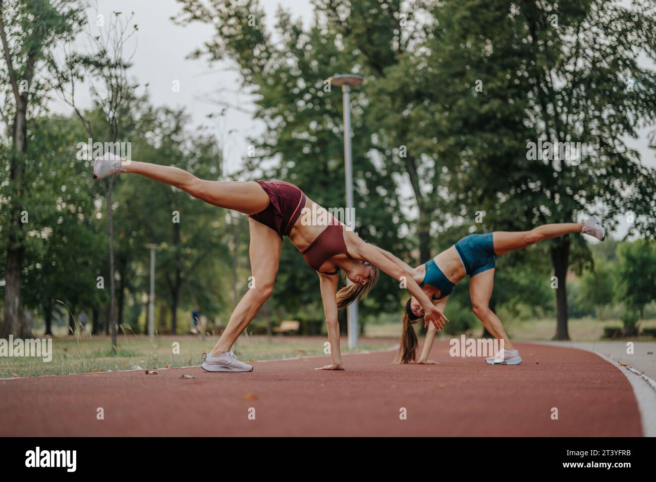 Active Sisters Flexing and Flipping in Nature - Inspiring Outdoor ...