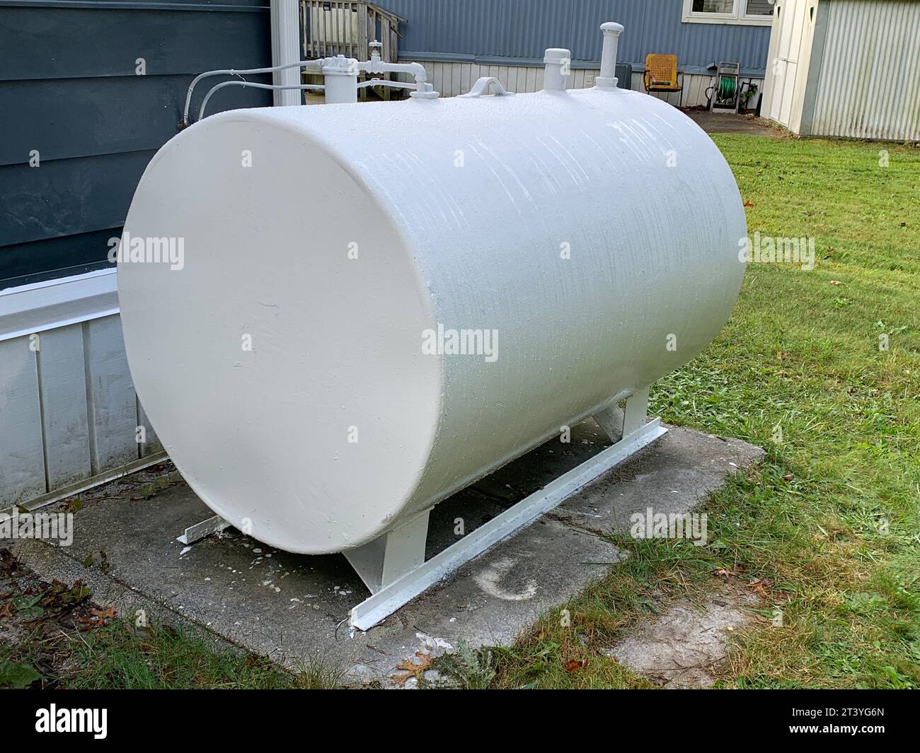 Heating oil tank hi-res stock photography and images - Alamy