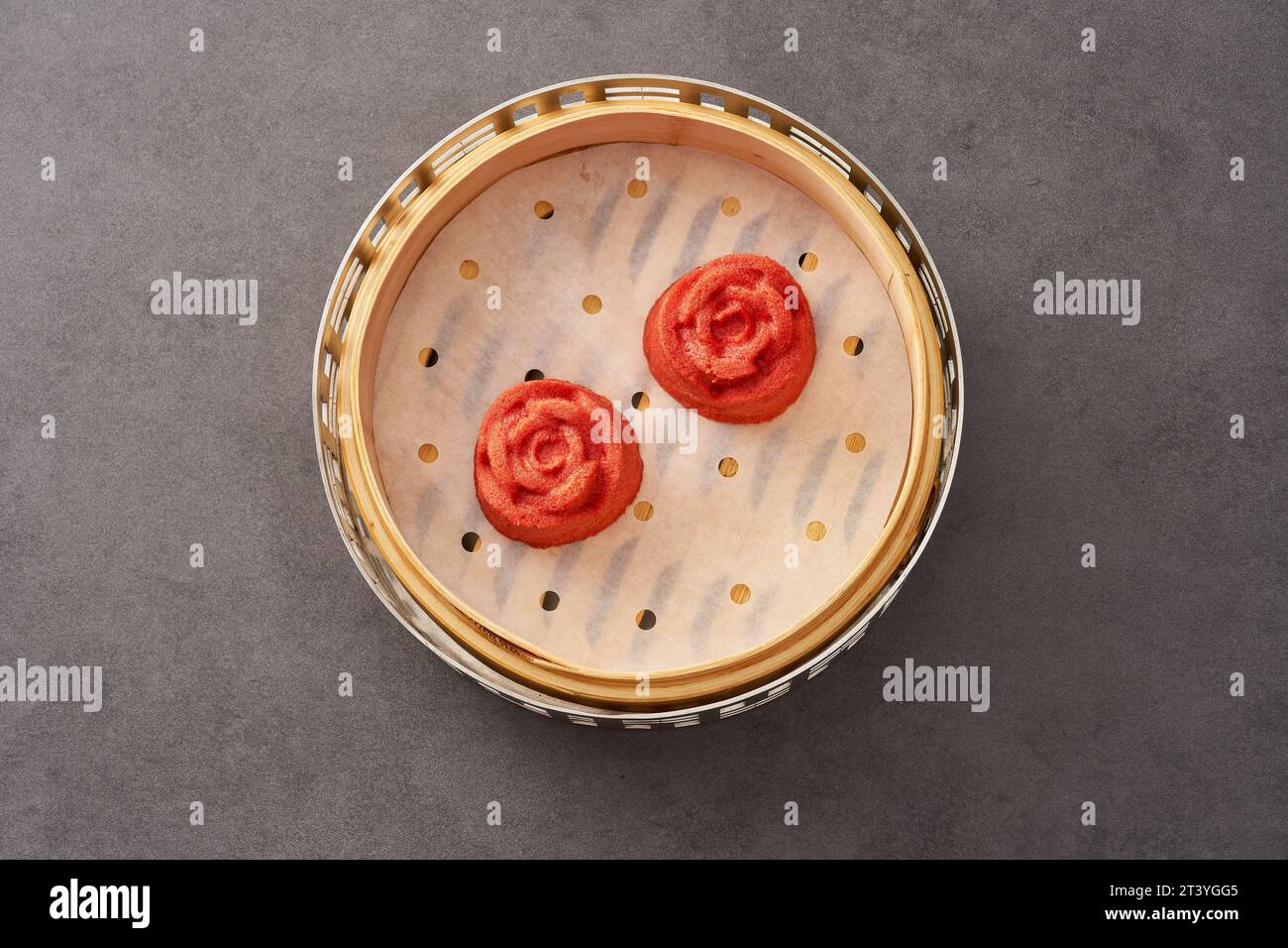 Chinese Desserts Ding Sheng cake , dim sum Stock Photo - Alamy