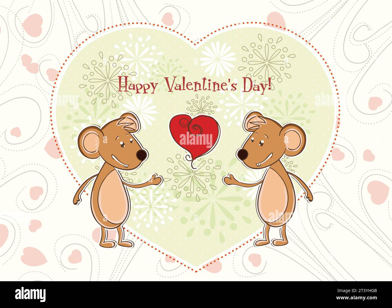 Valentines day background Royalty Free Vector Image Stock Vector Image ...