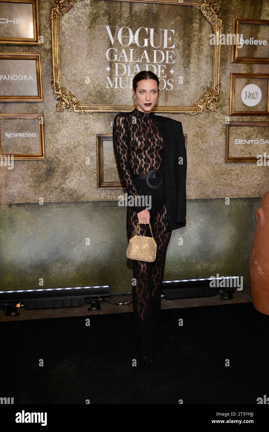 October 26, 2023, Mexico City, Mexico: Gabriela Graf attends the Black ...