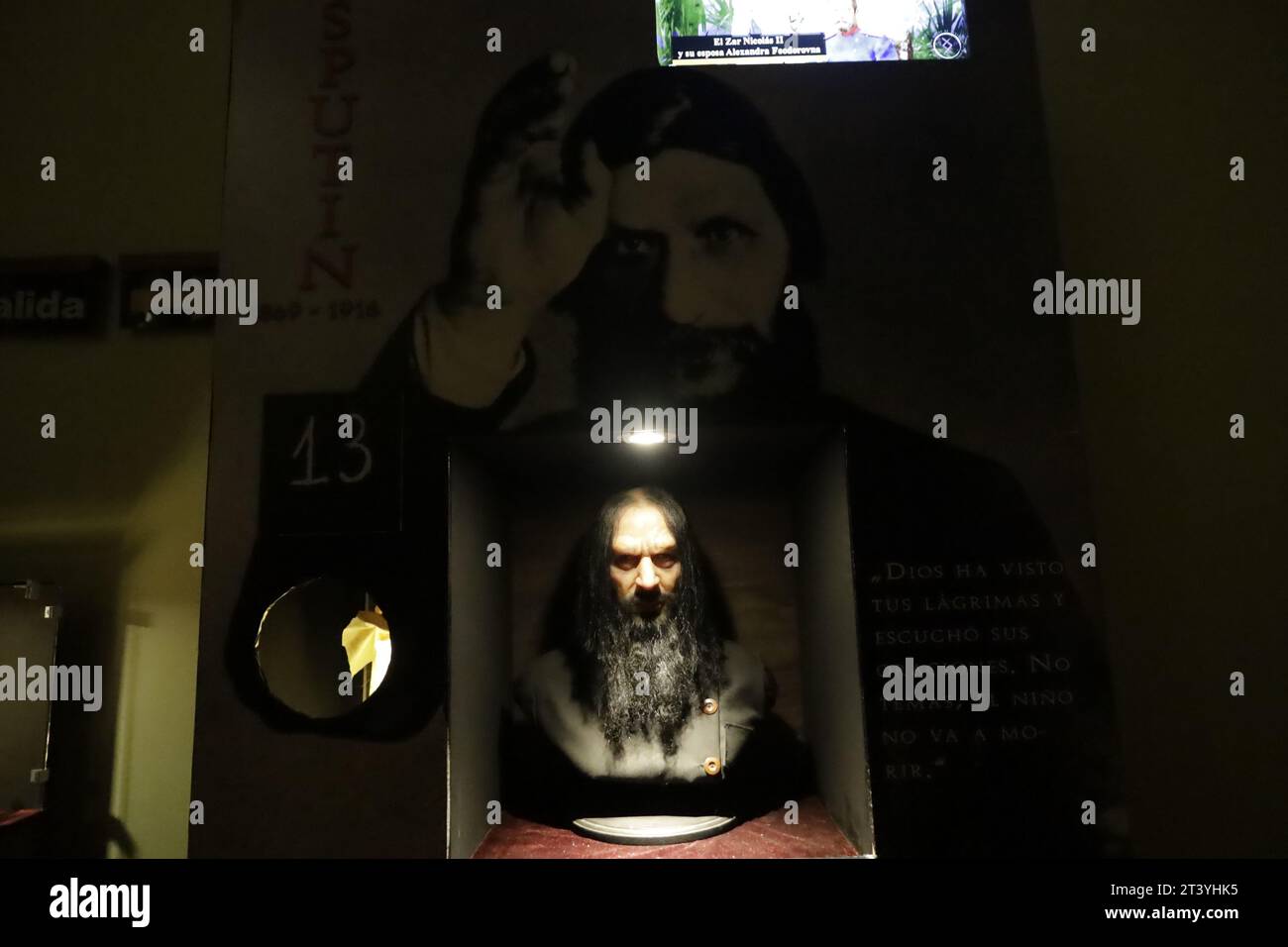 Mexico City, Mexico. 26th Oct, 2023. Malleus Maleficarum Exhibition ...