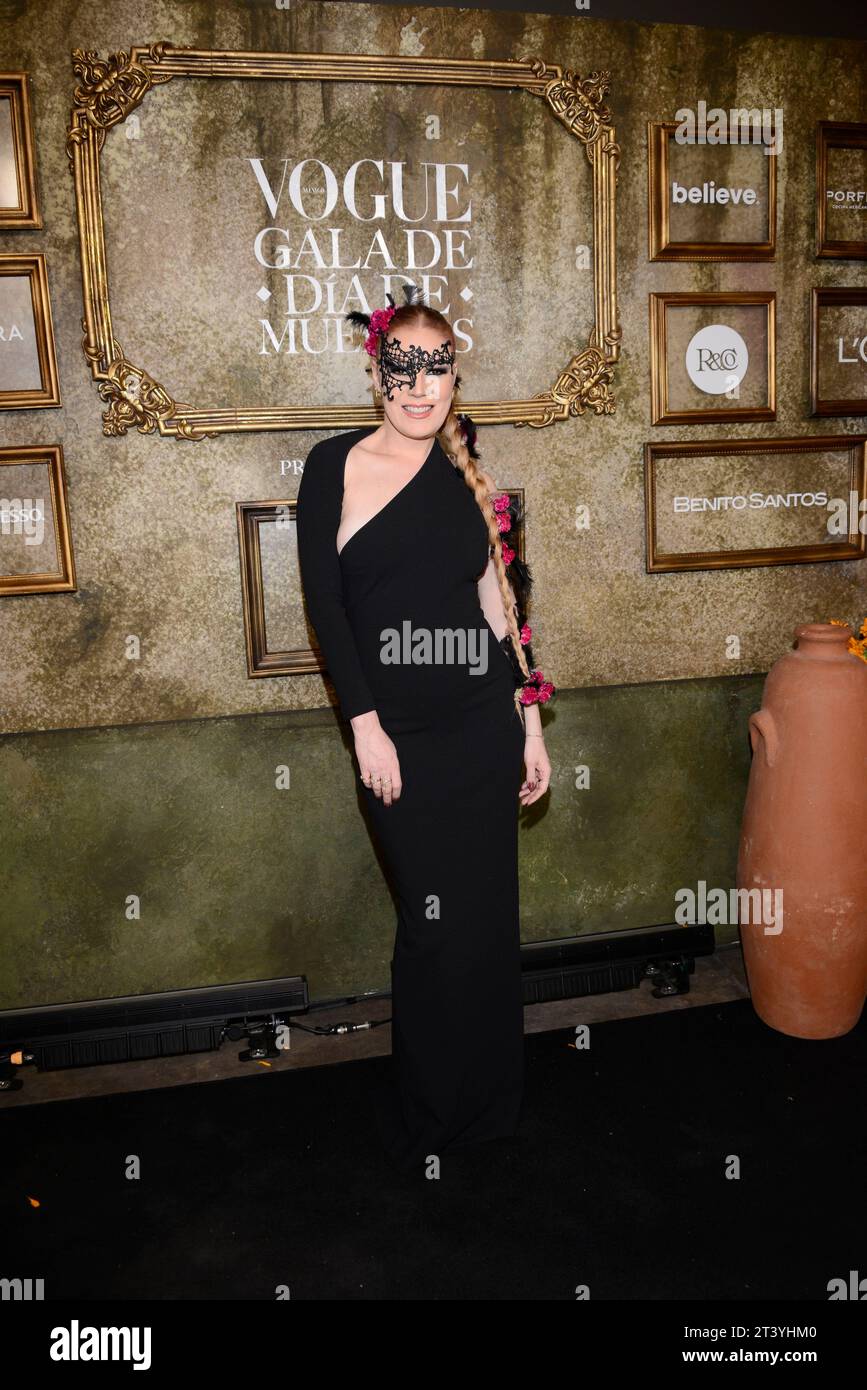 October 26, 2023, Mexico City, Mexico: Daniela Magun attends the Black ...