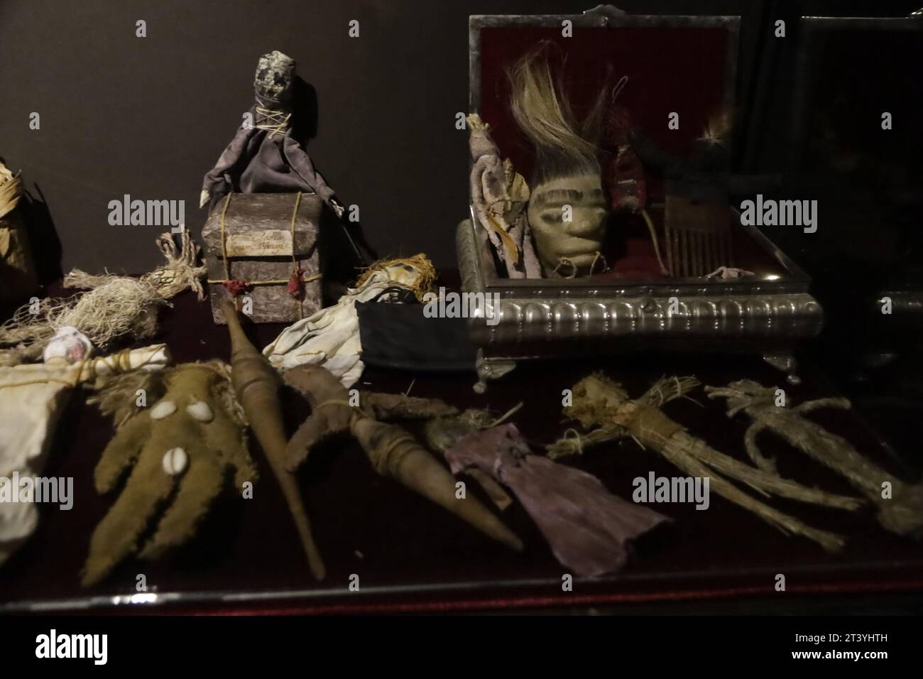 Mexico City, Mexico. 26th Oct, 2023. Malleus Maleficarum Exhibition ...