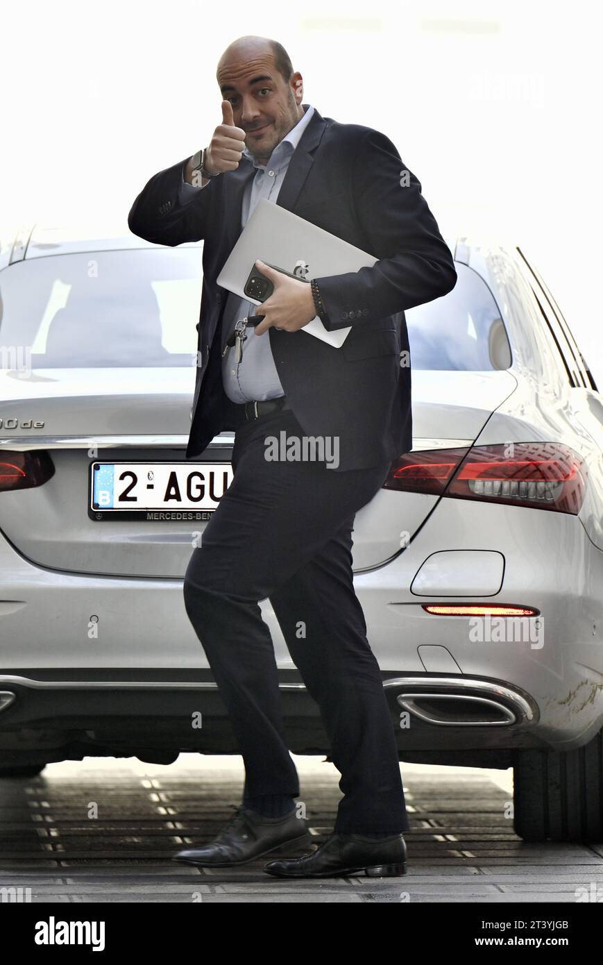 State Secretary for Digital Agenda and Privacy Mathieu Michel pictured ...