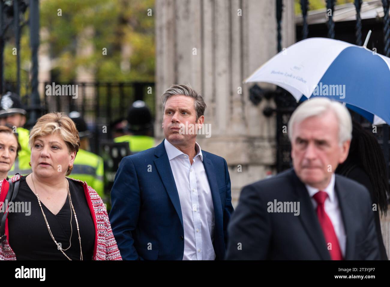 Keir Starmer MP, Labour member of Parliament, outside the Houses of ...