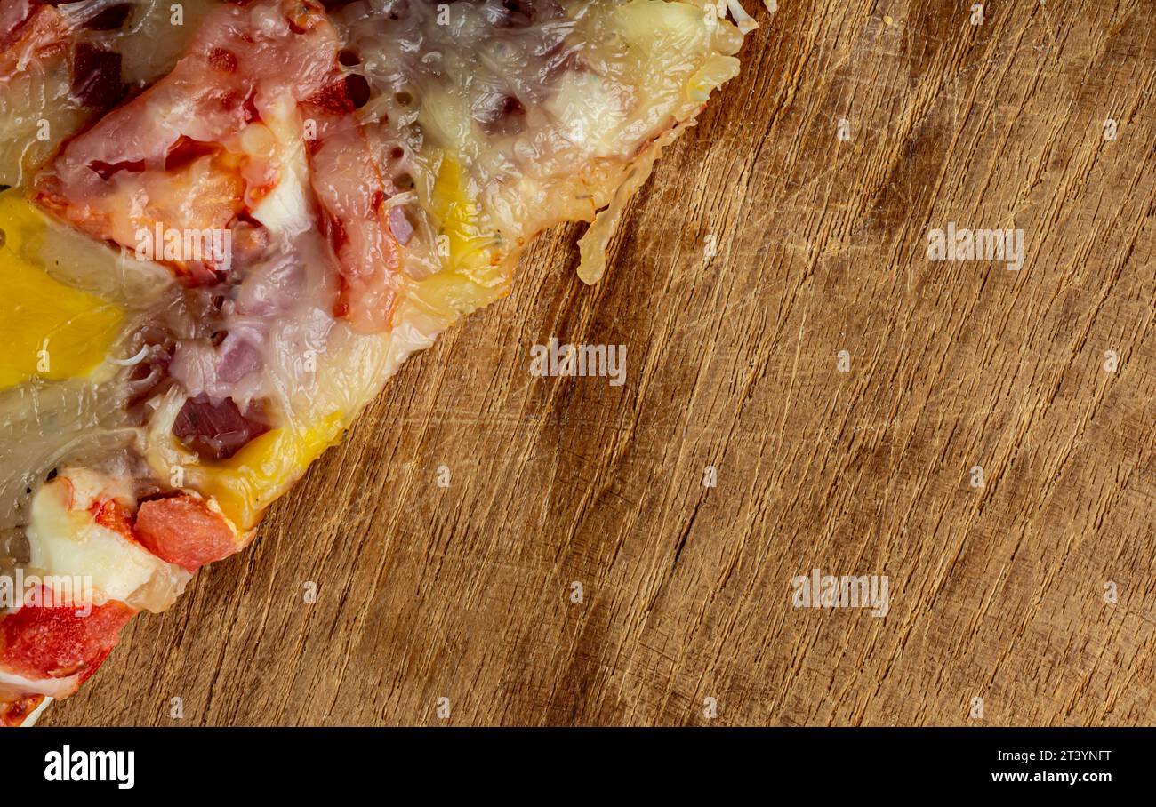 Slice of pizza texture hi-res stock photography and images - Alamy