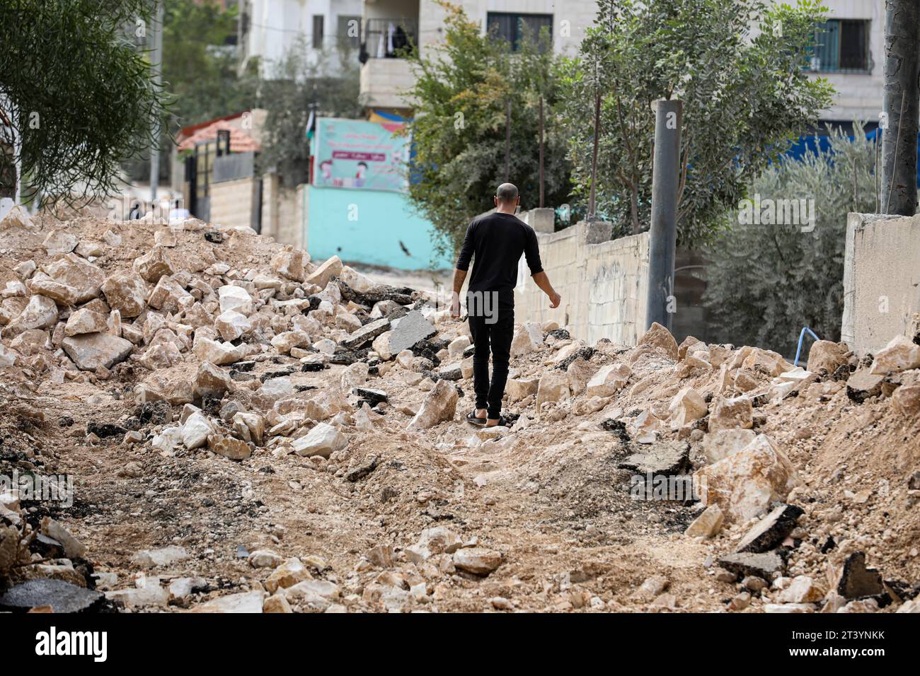 October 27, 2023: Jenin, West Bank, Palestine. 27 October 2023 ...