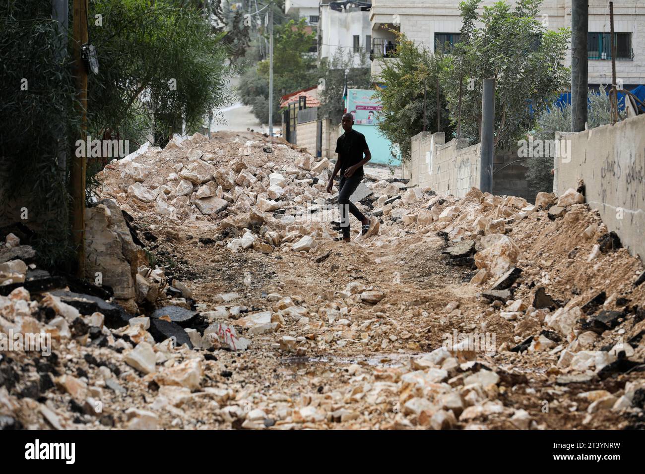 October 27, 2023: Jenin, West Bank, Palestine. 27 October 2023 ...