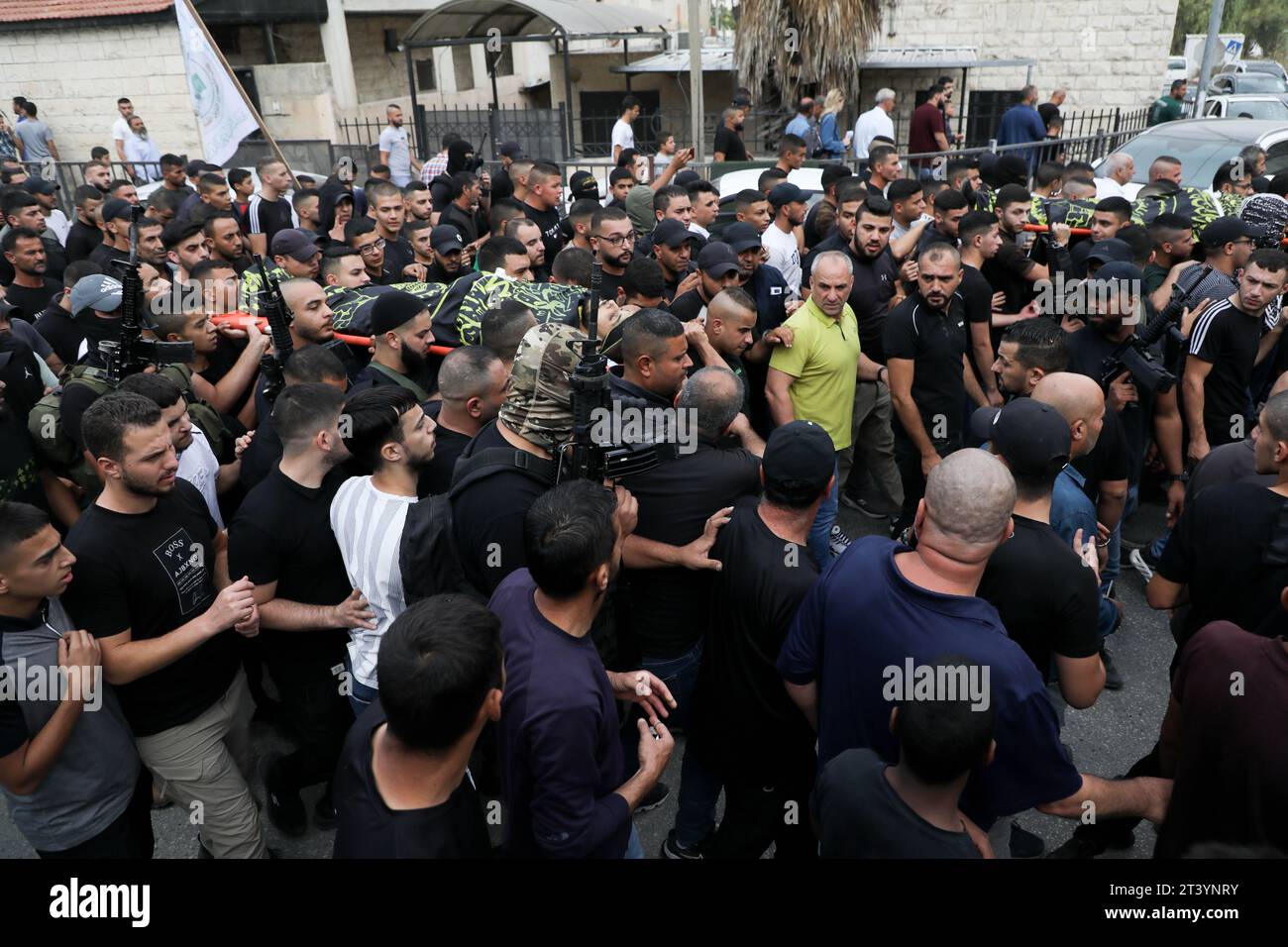 October 27, 2023: Jenin, West Bank, Palestine. 27 October 2023. A ...