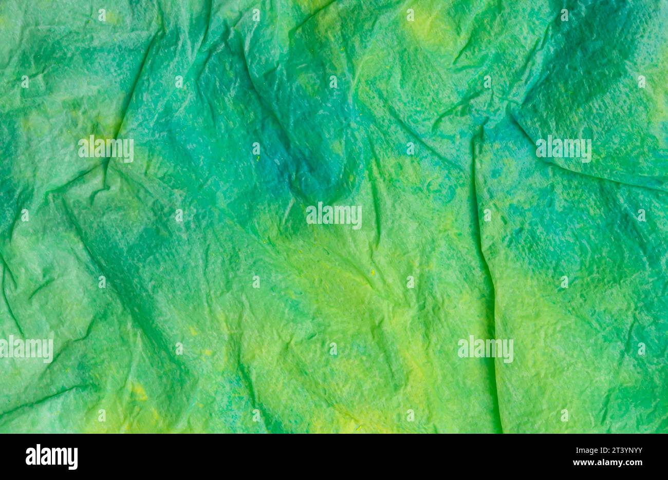 green crumpled paper texture background close-up Stock Photo - Alamy