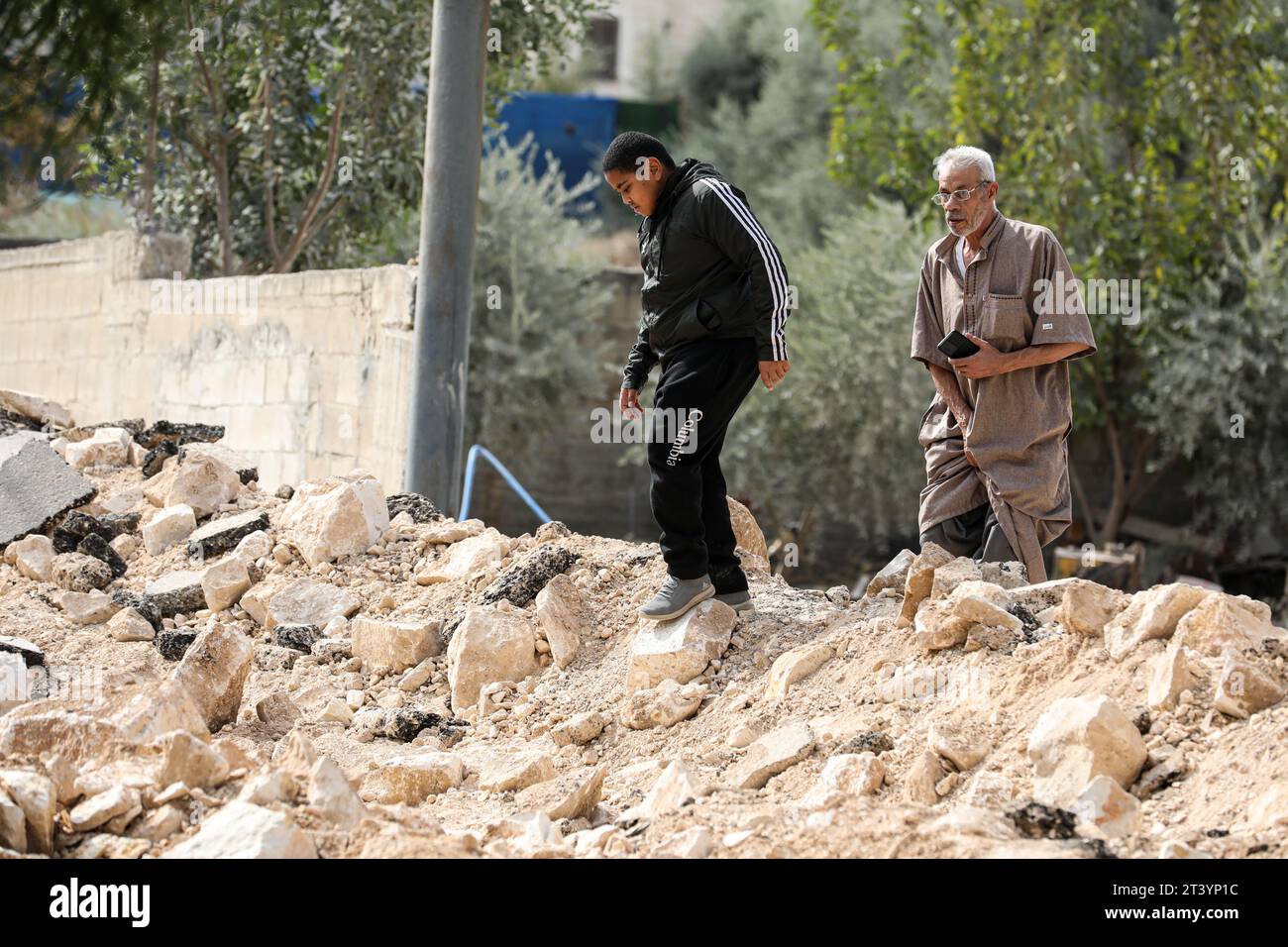 October 27, 2023: Jenin, West Bank, Palestine. 27 October 2023 ...