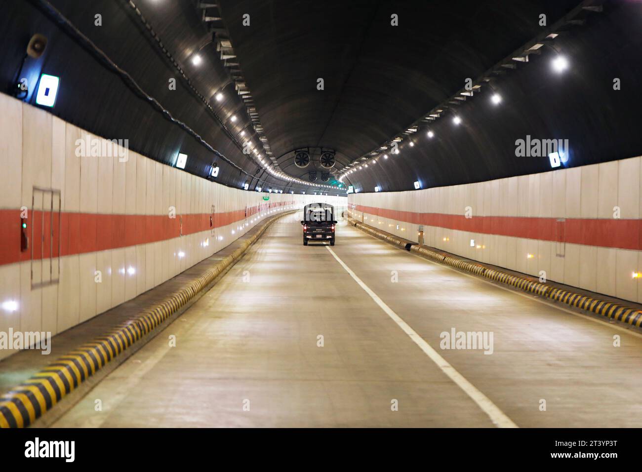 Chattogram, Bangladesh - October 26, 2023: An inside view of the two ...