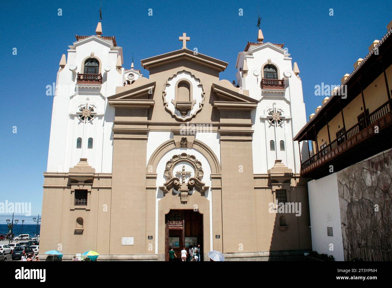 Candelaria, Tenerife, Comunidad Autonoma des Canarias, Spain. Basilica ...