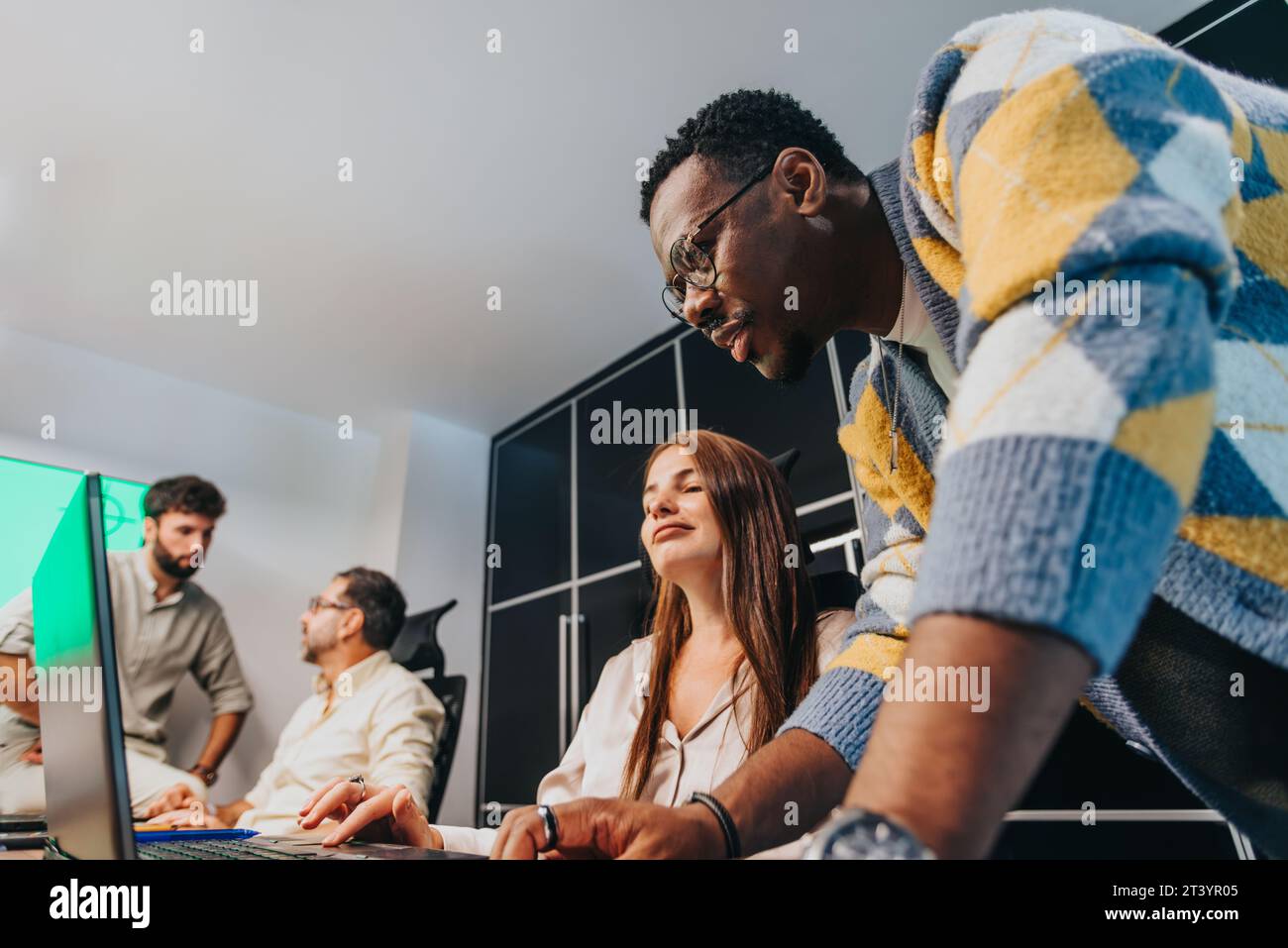 Strategic Collaboration: Multiracial Team Brainstorming Innovative ...