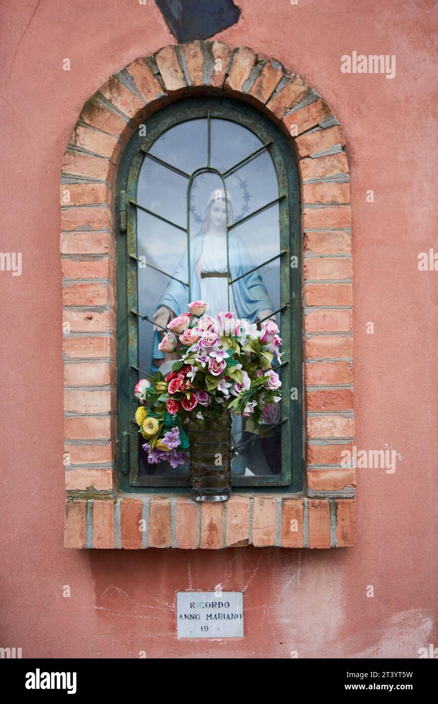 Statue of Virgin Marie dedicated to Marian Year 1954 declared by the ...