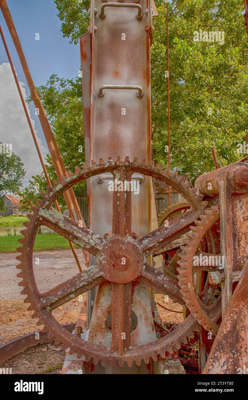 Industrial machines of an older era Stock Photo - Alamy