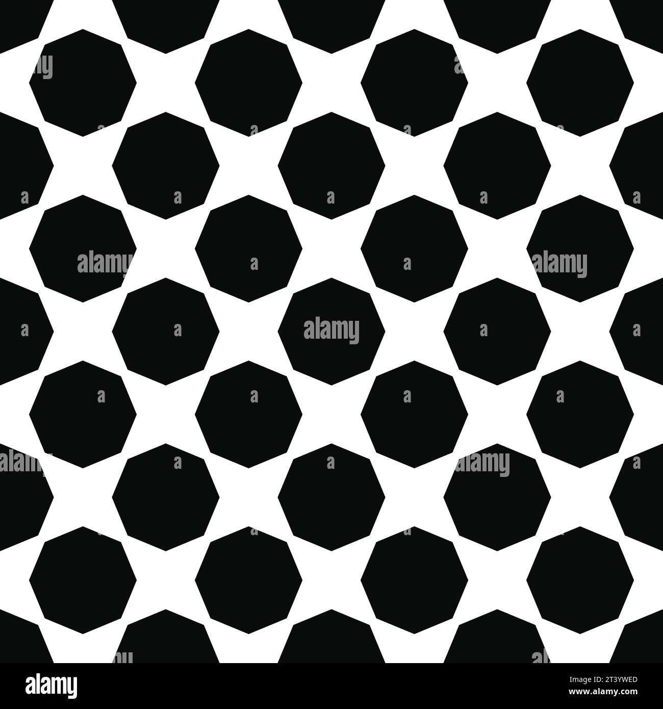 Abstract monochrome octagon pattern background Vector Image Stock ...