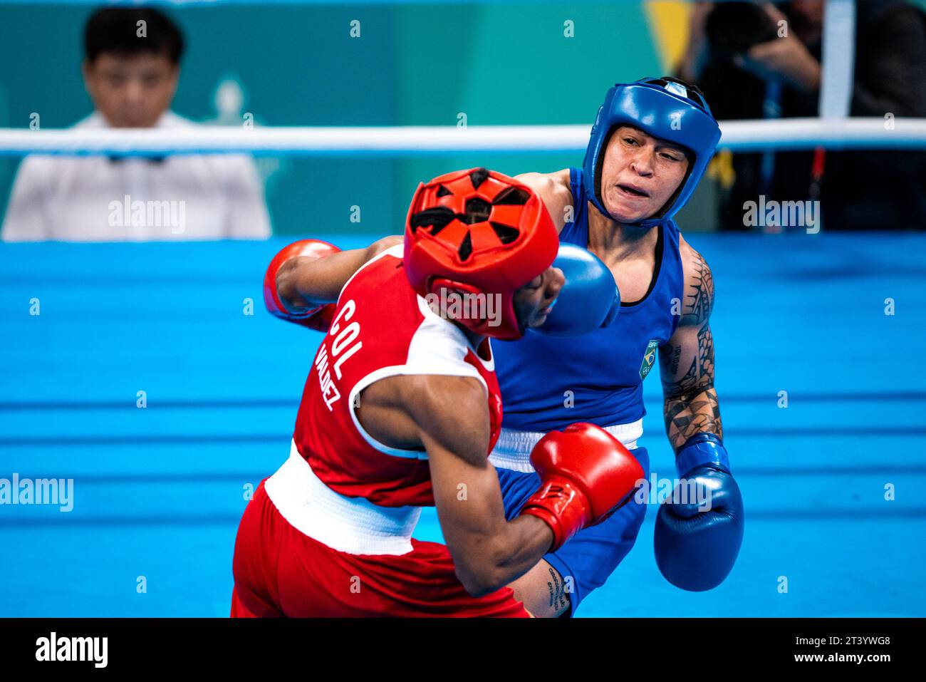 Santiago, Brazil. 27th Oct, 2023. CHILE - SANTIAGO - 10/27/2023 - PAN AMERICAN GAMES SANTIAGO ...