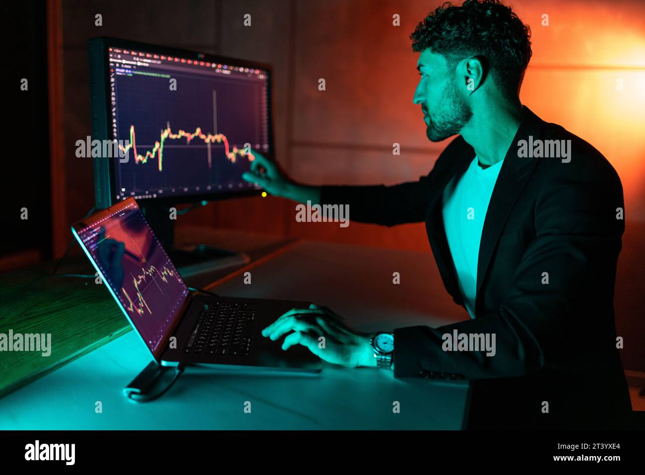 Stock trader depression hi-res stock photography and images - Alamy