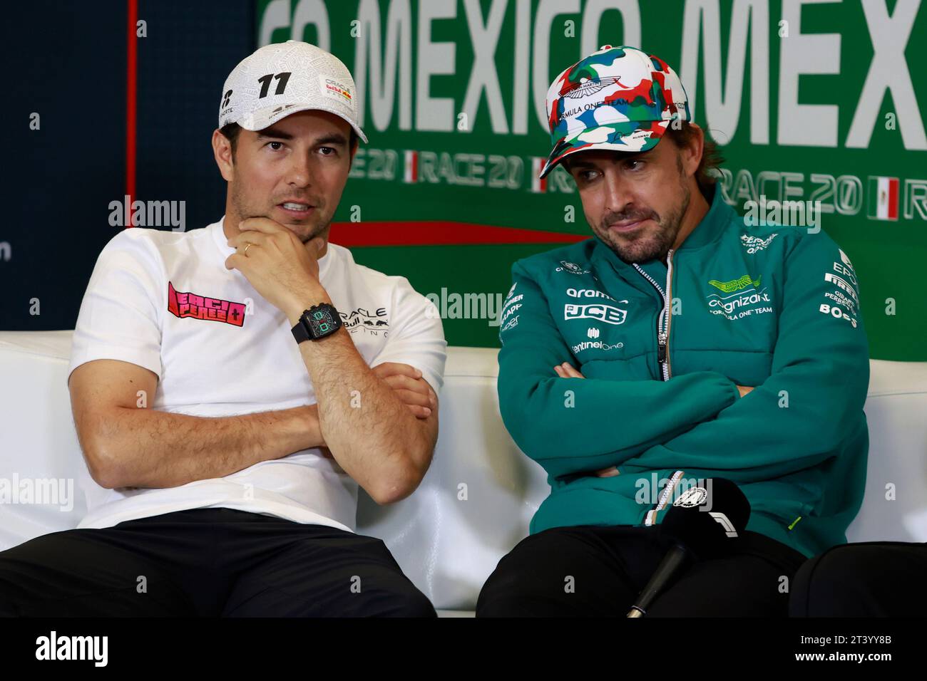 MEXICO City, Mexico. 26th Oct, 2023. #11. Sergio PEREZ Mendoza, MEX ...
