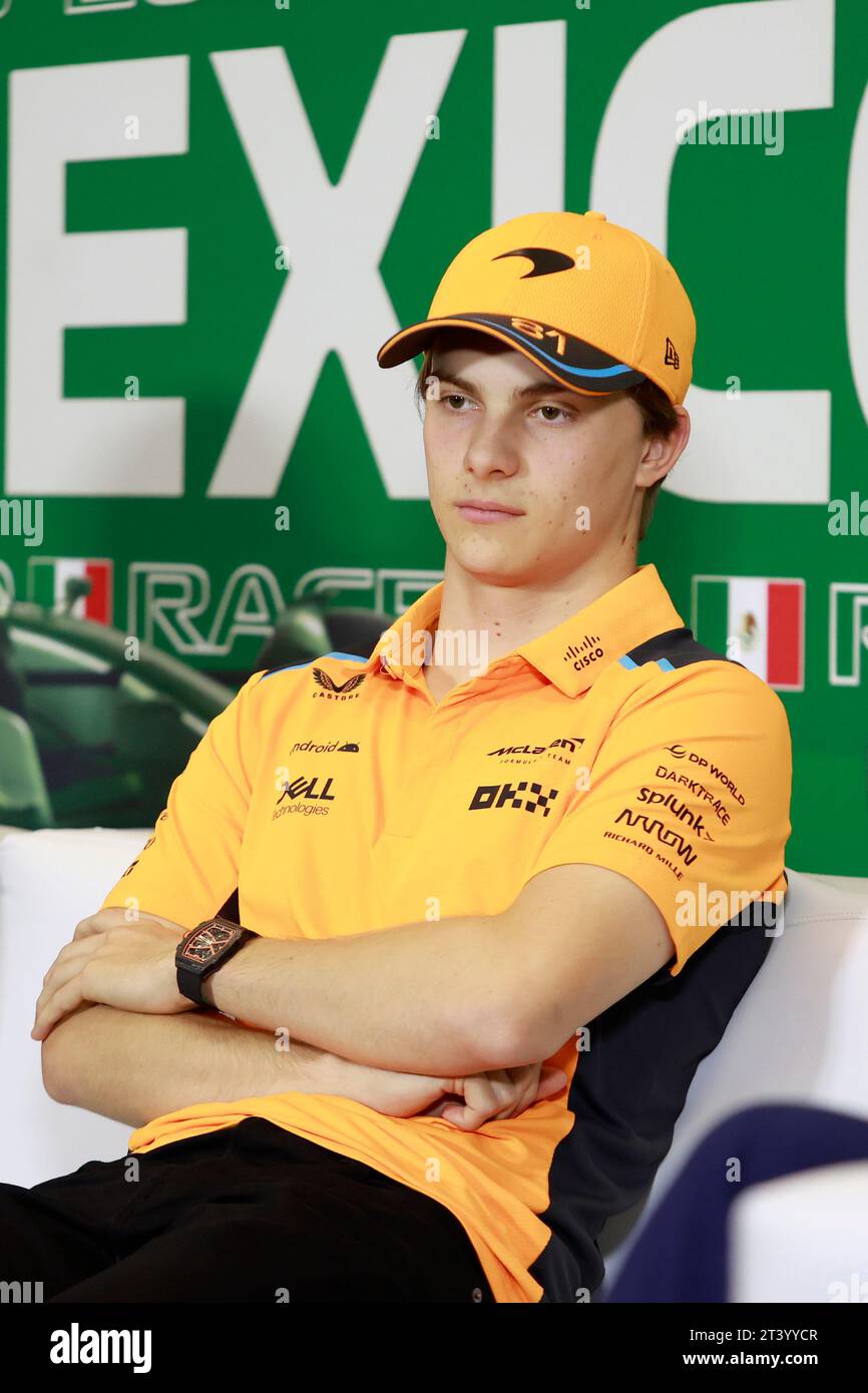 MEXICO City, Mexico. 26th Oct, 2023. #81 Oscar PIASTRI, AUS, McLaren F1 ...