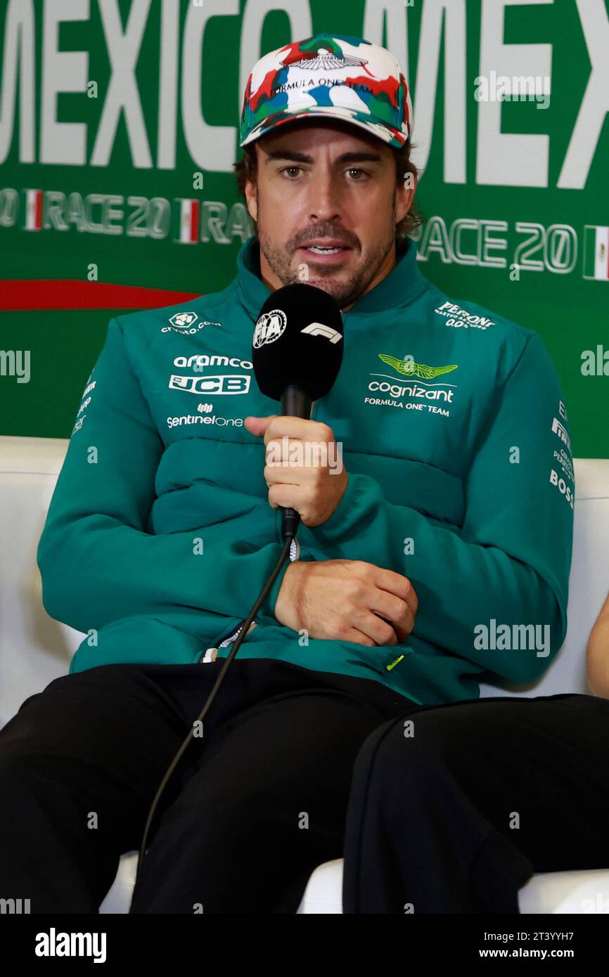 MEXICO City, Mexico. 26th Oct, 2023. #14, Fernando ALONSO, ESP, Aston ...